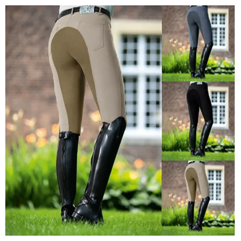 2024-Fashion-Horse-Riding-Pants-Women-Casual-Stretch-Pants-Cycling-Leggings-Equestrian-Equipment ...