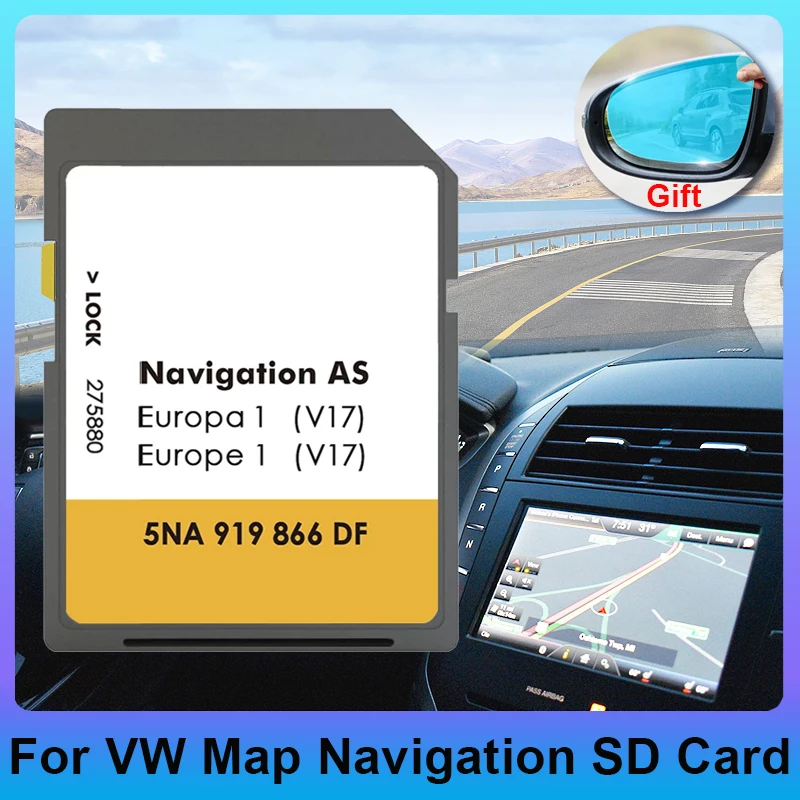 New-GENUINE-2022-For-VW-MIB2-Discover-Media-Map-Sat-Nav-update-SD-Card ...