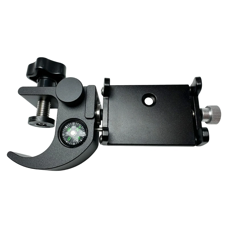 Bracket-Cradle-With-Compass-Phone-Holder-Pole-Clamp-For-GPS-FOR-Data ...