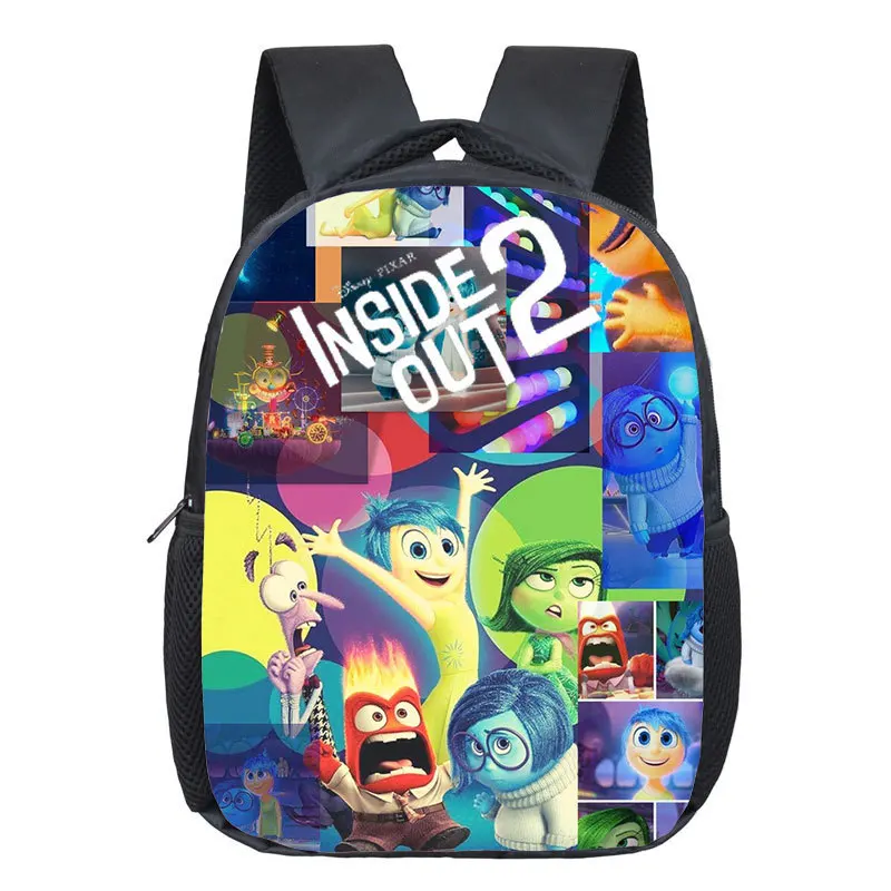Nueva mochila de dibujos animados Inside Out 2, mochila para niños de ...