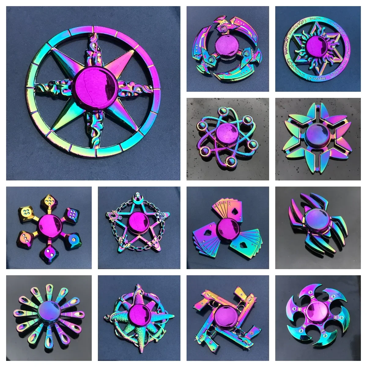 New-Alloy-Fingertip-Gyroscope-Decompression-Toy-Hand-Spinner-Fingertip ...