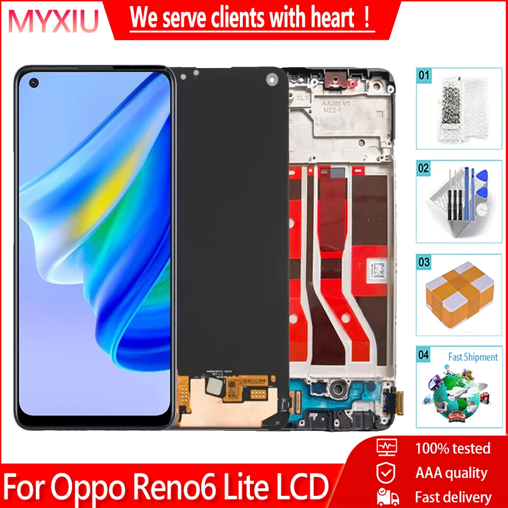 Pantalla-LCD-Original-de-6-43-pulgadas-para-Oppo-Reno6-Lite-montaje-de ...