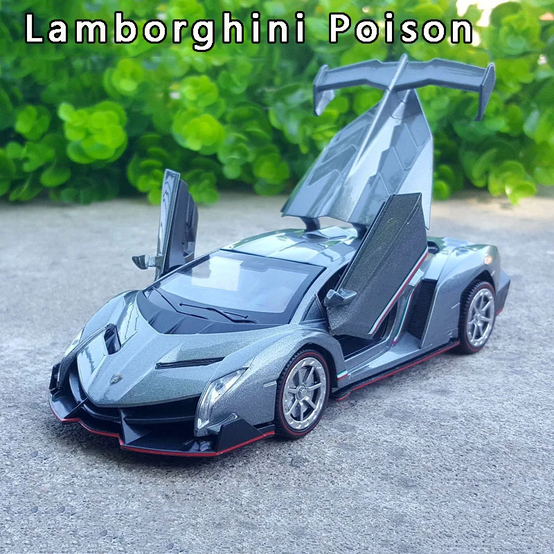 Teal Lamborghini Veneno