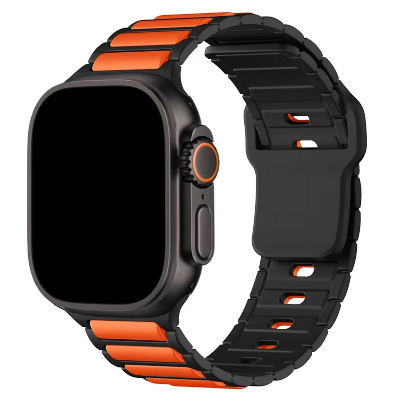 Silicone Strap for Apple watch 10 band 46mm 45mm 44mm 49mm 42mm 40mm 38 ...