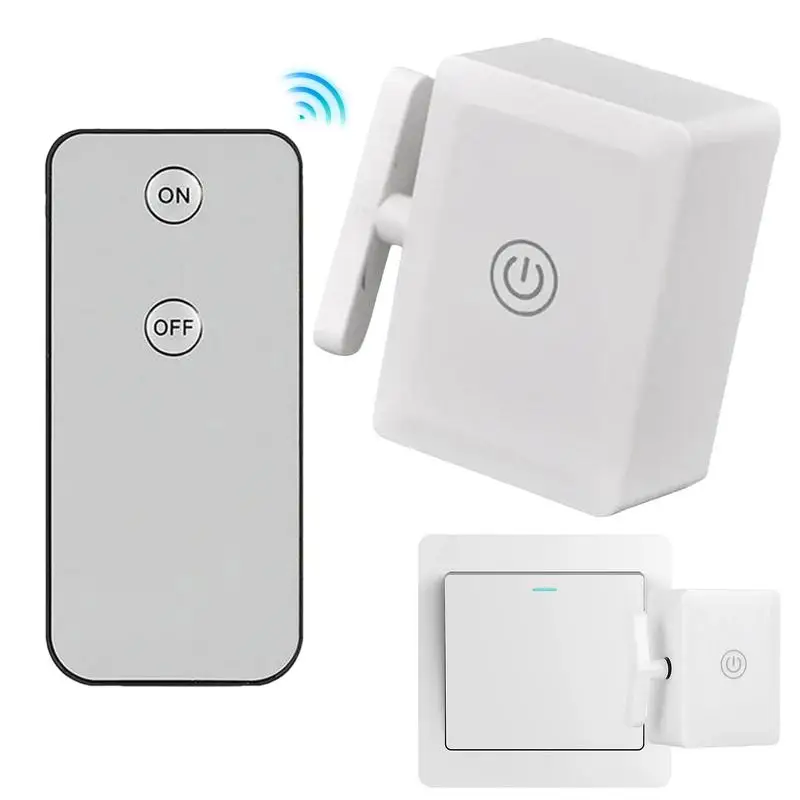 Wiring-free-Wireless-Remote-Control-turn-off-On-lights-Auto-Press ...