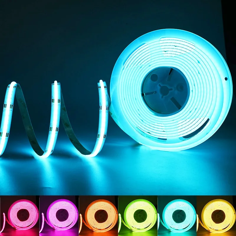 COB-RGB-LED-Strip-Lights-576-LEDs-m-High-Density-Flexible-Dimmable-FCOB ...