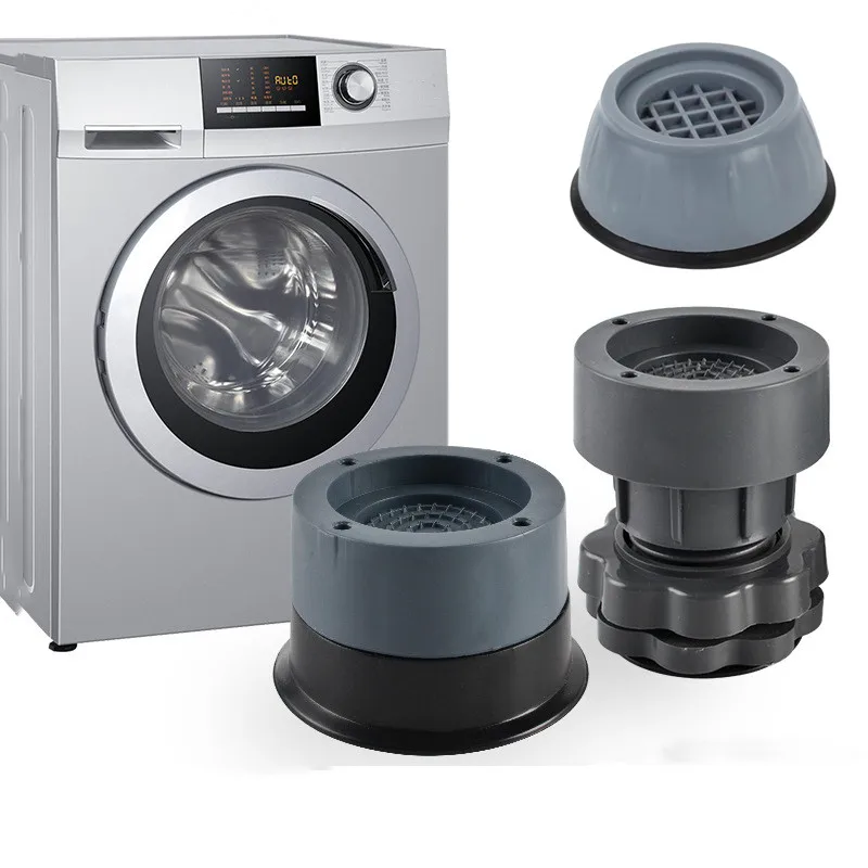 4PC-Adjustable-Height-Washing-Machine-Foot-Pads-Refrigerator-Support ...