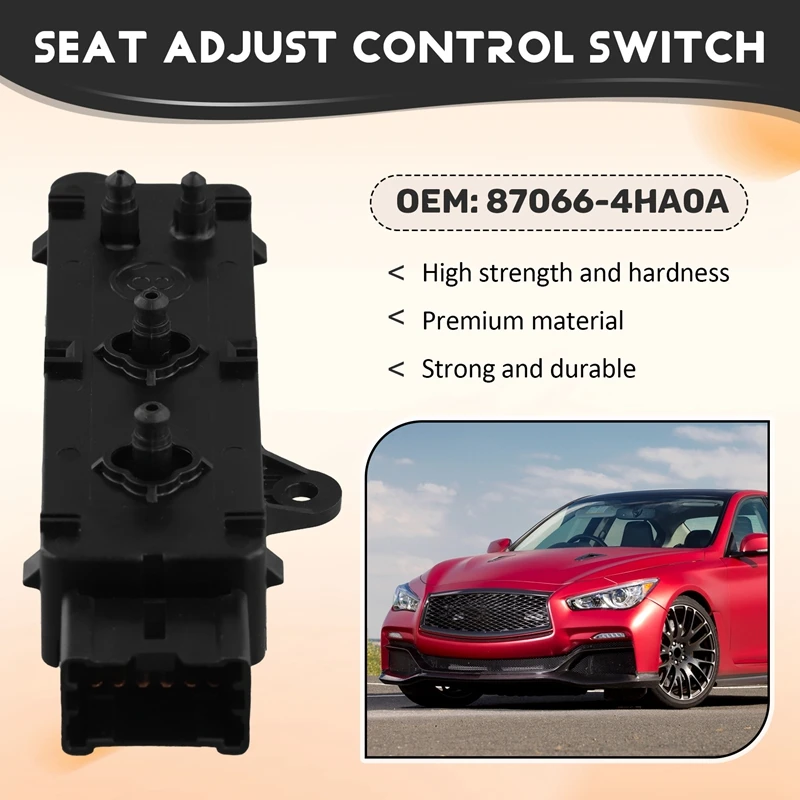 Car-Front-Left-Power-Seat-Switch-87066-4HA0A-For-Nissan-Maxima-2009 ...