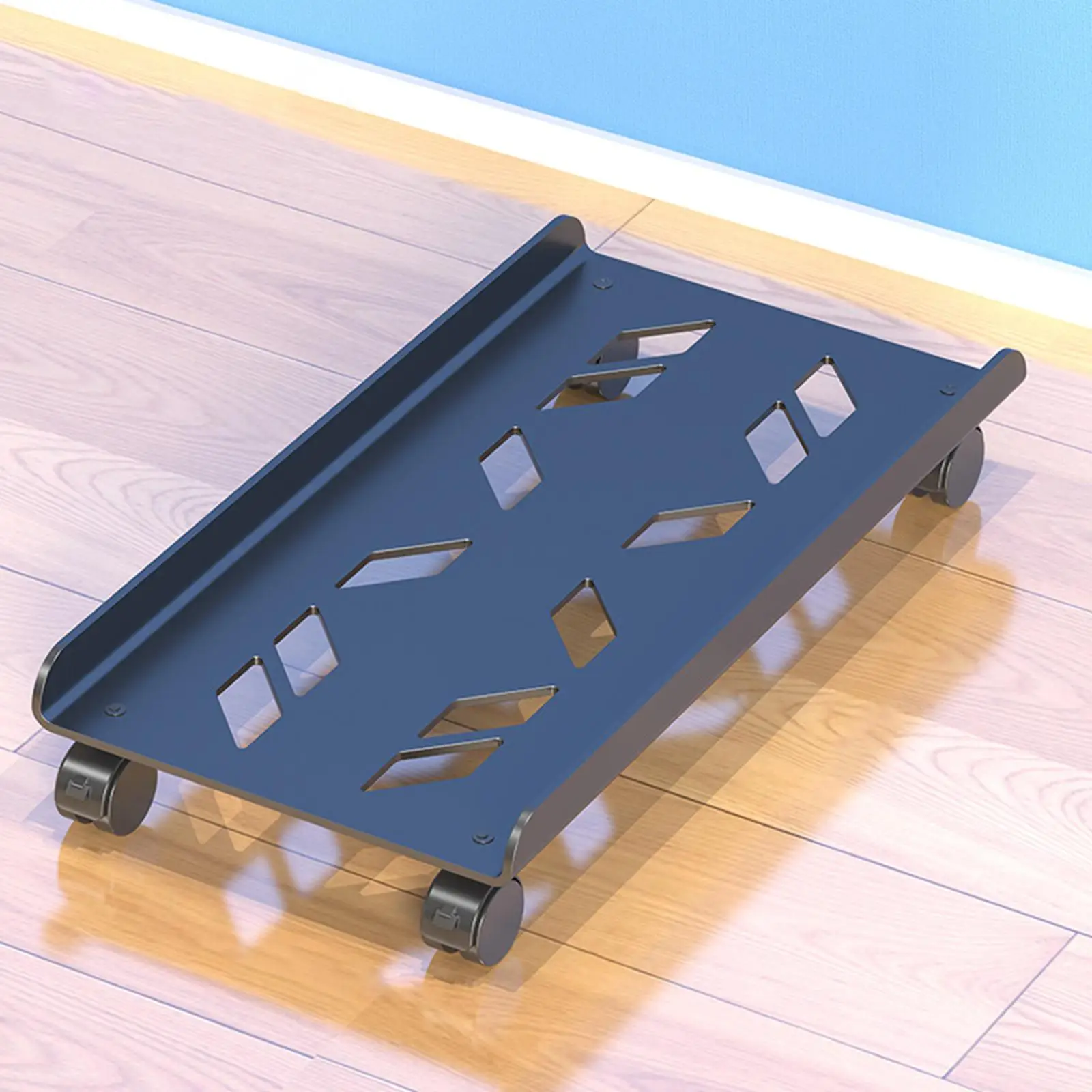 Generic 1pc Cpu Stand Computer Tower Stand With Wheels For Pc Computer ...