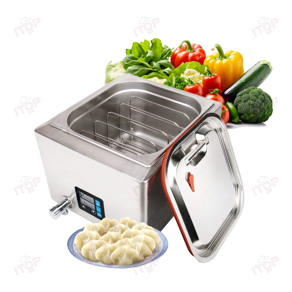Commercial Use 13L Tank Ultrasonic Vibration Sous Vide Slow Cooker ...