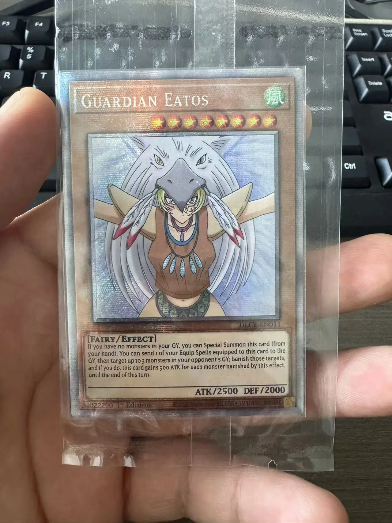 Yu-Gi-Oh PSER DLCE-EN011 Guardian Eatos English Collector's Gift Custom ...