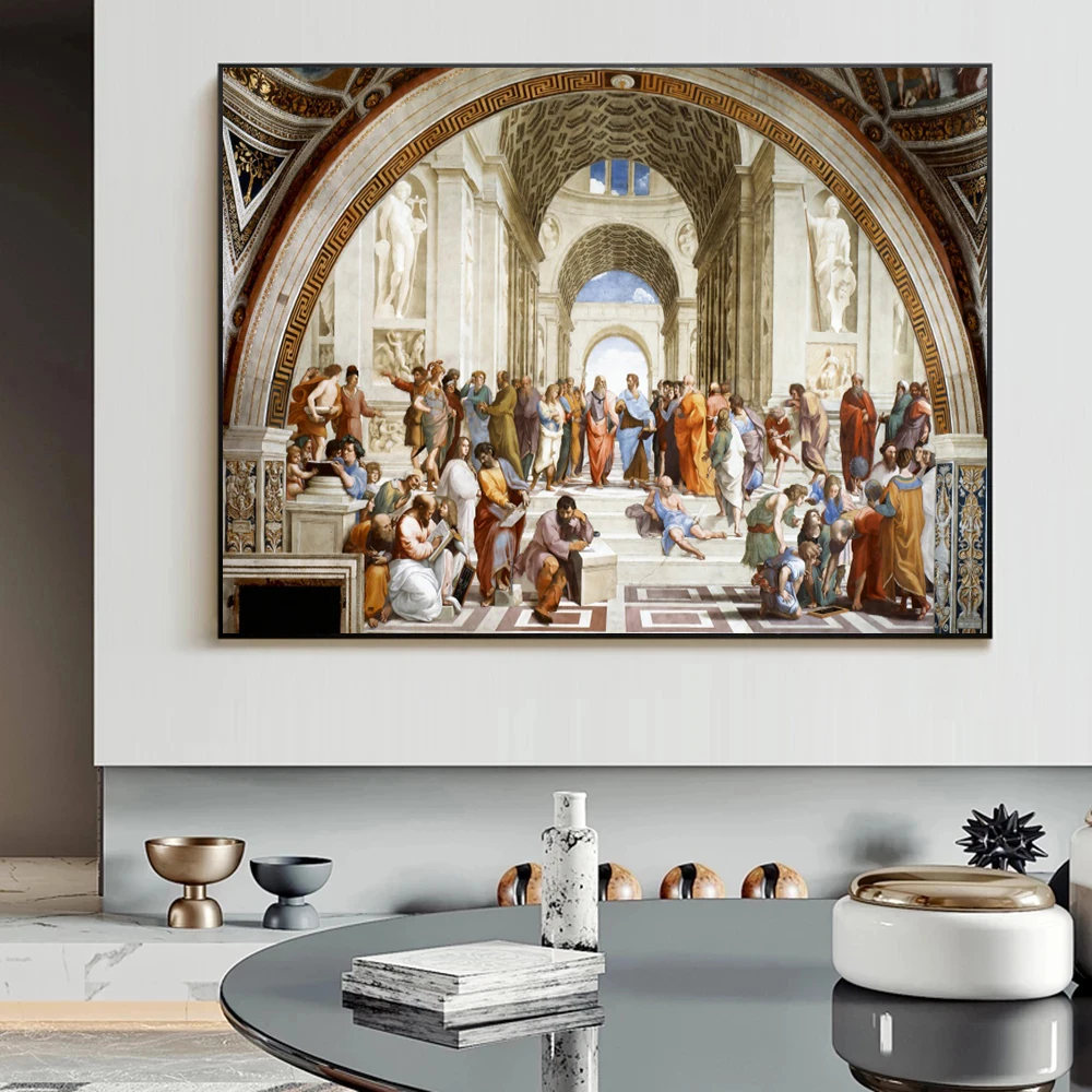 Plato Socrates Painting