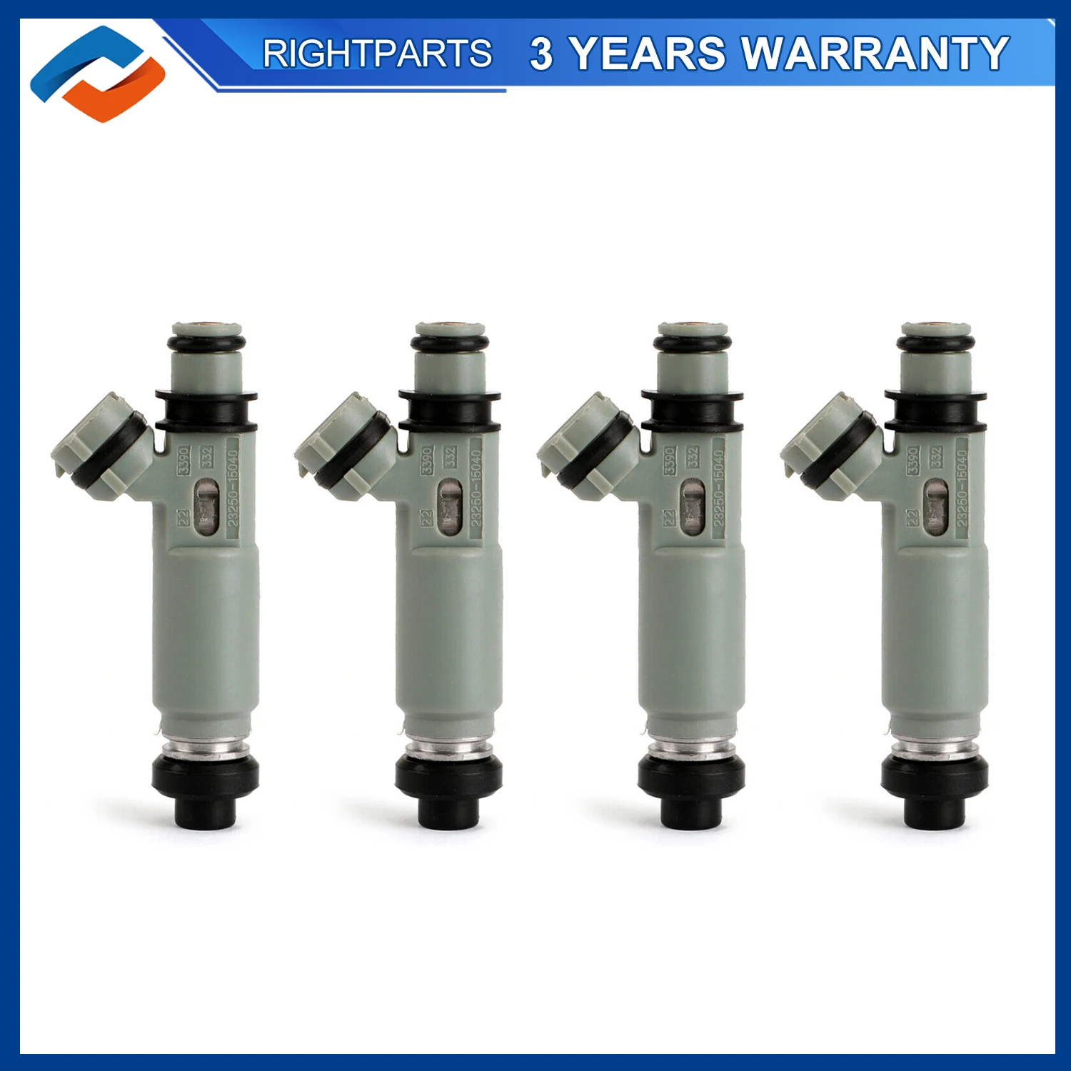 4PCS-23250-15040-Fuel-Injectors-For-Toyota-Corolla-AE11-4AFE-Soluna ...