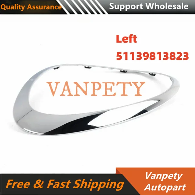 New Left Right Side Headlight Trim Ring for BMW MINI COUNTRYMAN R60 ...