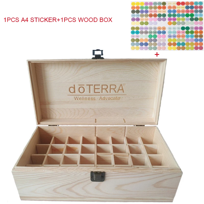 For-doTERRA-32-Grids-Essential-Oil-Natural-Wood-Box-Aromatherapy-Wooden ...