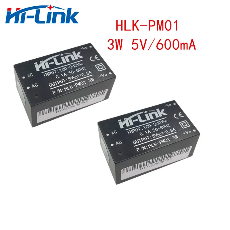 Hi Link módulo oficial PM01, salida de 3W, CA, CC, 5v/600mA, alta ...