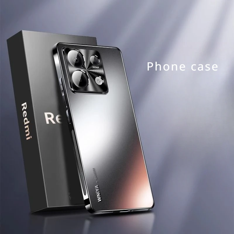 For-Redmi-Note-13-Pro-Plus-5G-13Pro-Electroplated-Frosted-Glass-Lens ...