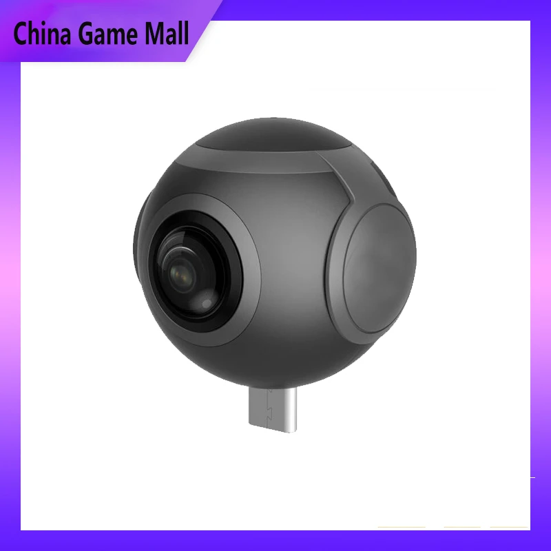 360 Degree Panoramic Camera Ai Editing Live Webcam Type C Motion ...