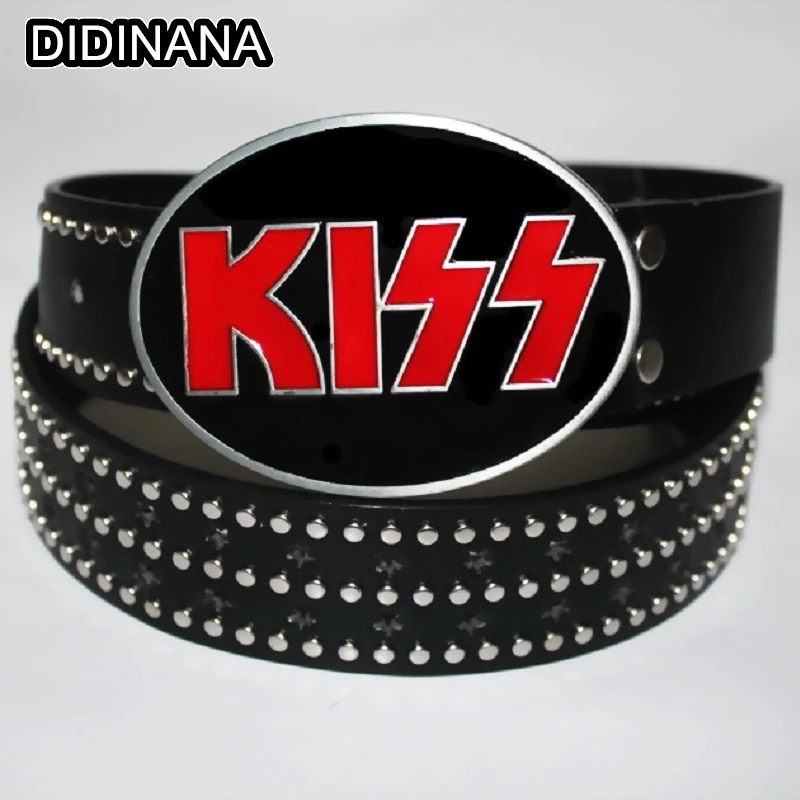 Y2K Women Men Gothic Punk Skeleton Belts Ladies Hip hop Rock Rivet Belt ...