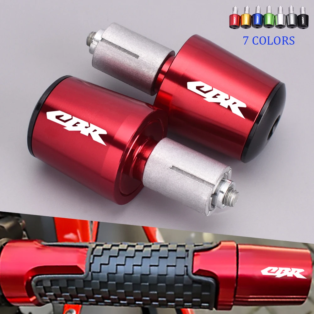 Motorcycle Accessories Handlebar Grips Handle Bar Cap End Plugs For ...