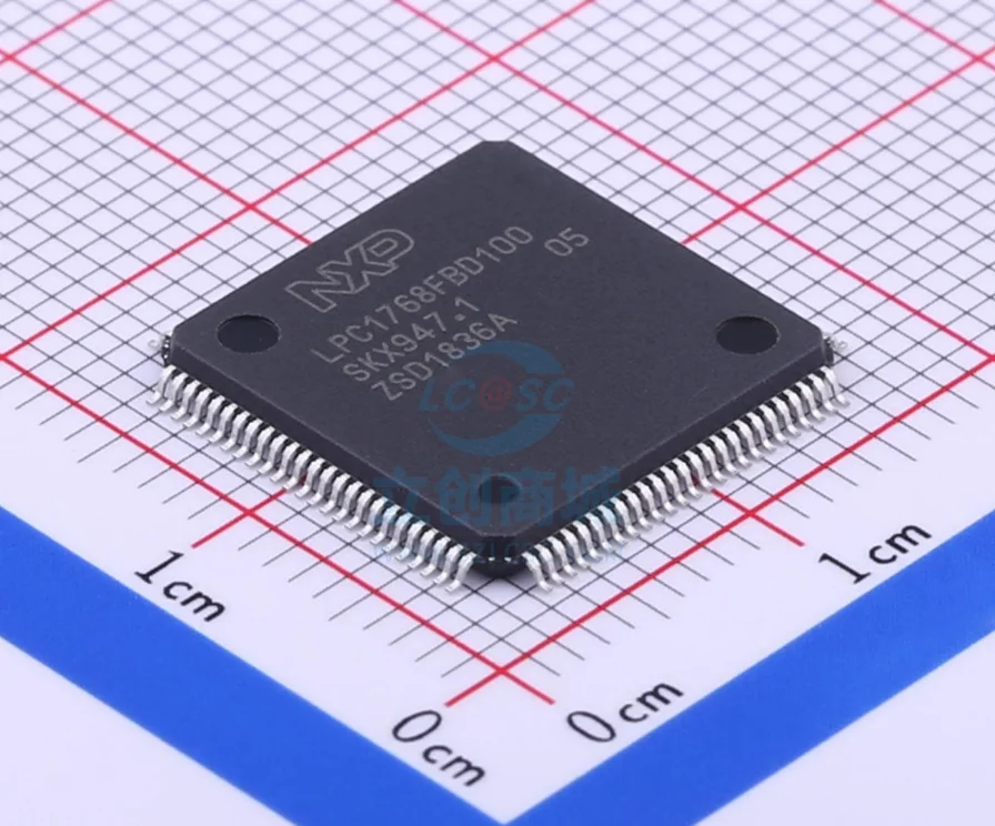 100% LPC1768FBD100,551 Package LQFP-100 New Original Genuine Processor/microcontroller IC Chip