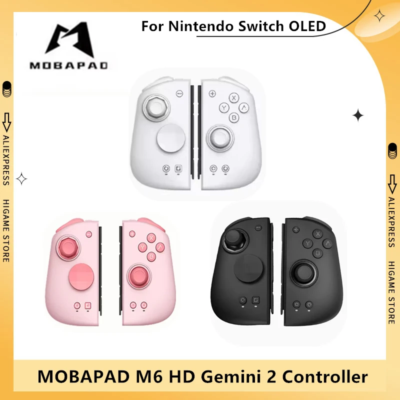 MOBAPAD M6 HD Gemini 2 Controller with Receive BLACK MYTH For Nintendo ...