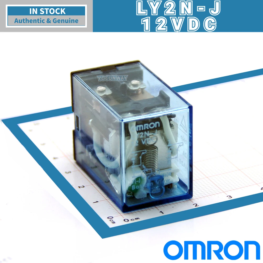 New-Authentic-Original-OMRON-General-purpose-Relay-LY2N-J-LY4N-J-12VDC ...