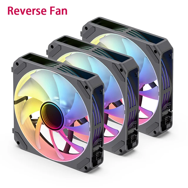 Jonsbo-Guia de luz lateral sem fio Splicing, ventilador de refrigeração ...