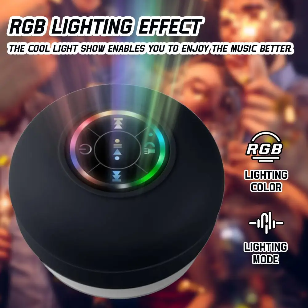 LED Waterproof Mini Speaker – The Future Gen Tech
