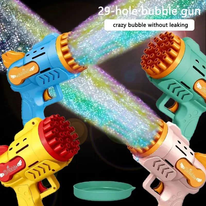 Light-Up-Bubble-Gun-29-Hole-Gatling-Blaster-for-Boys-Girls-6-14-Years ...
