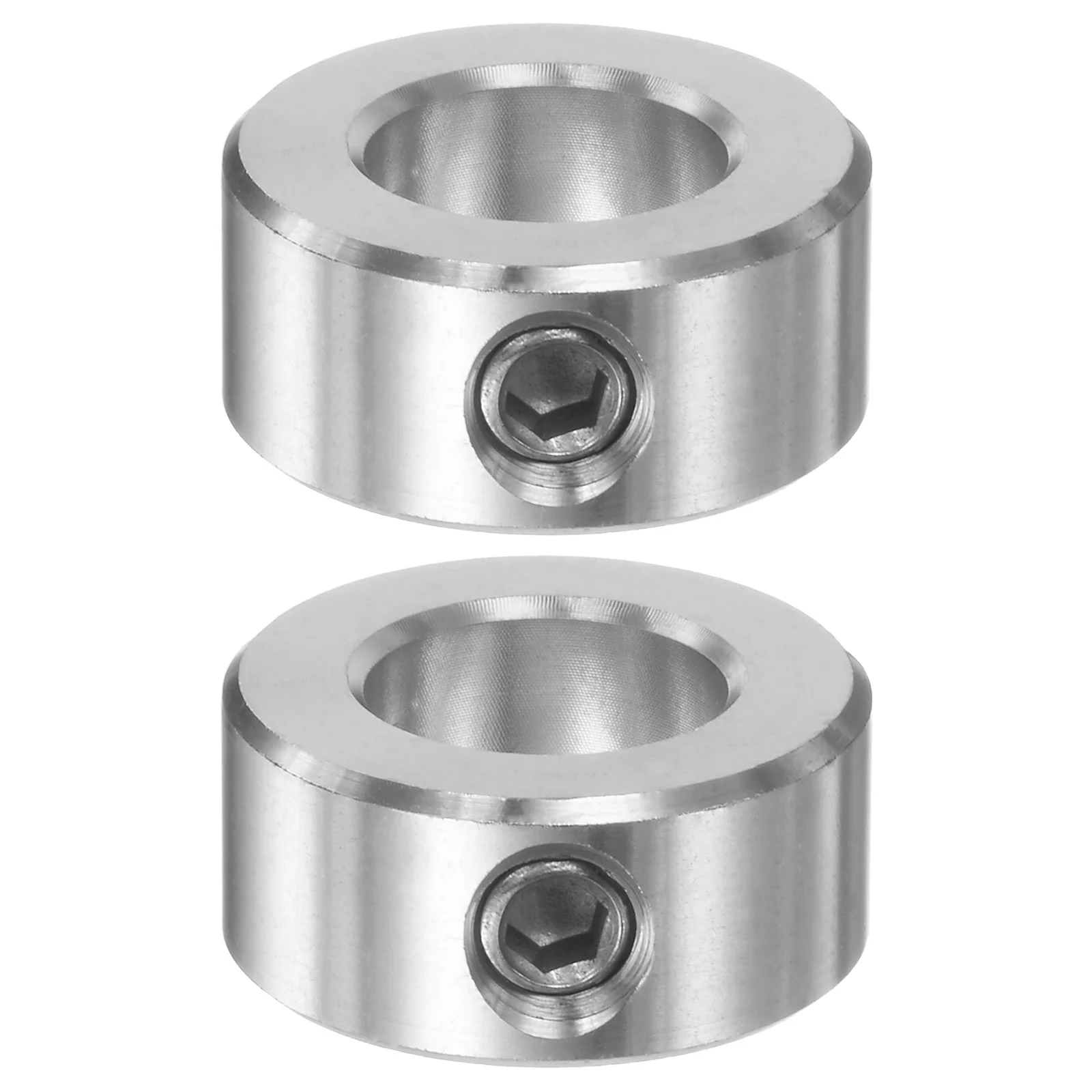 2/4Pcs Shaft Collar 5/8" 7/16" 9/16" Bore 304 Stainless Steel Set Screw ...