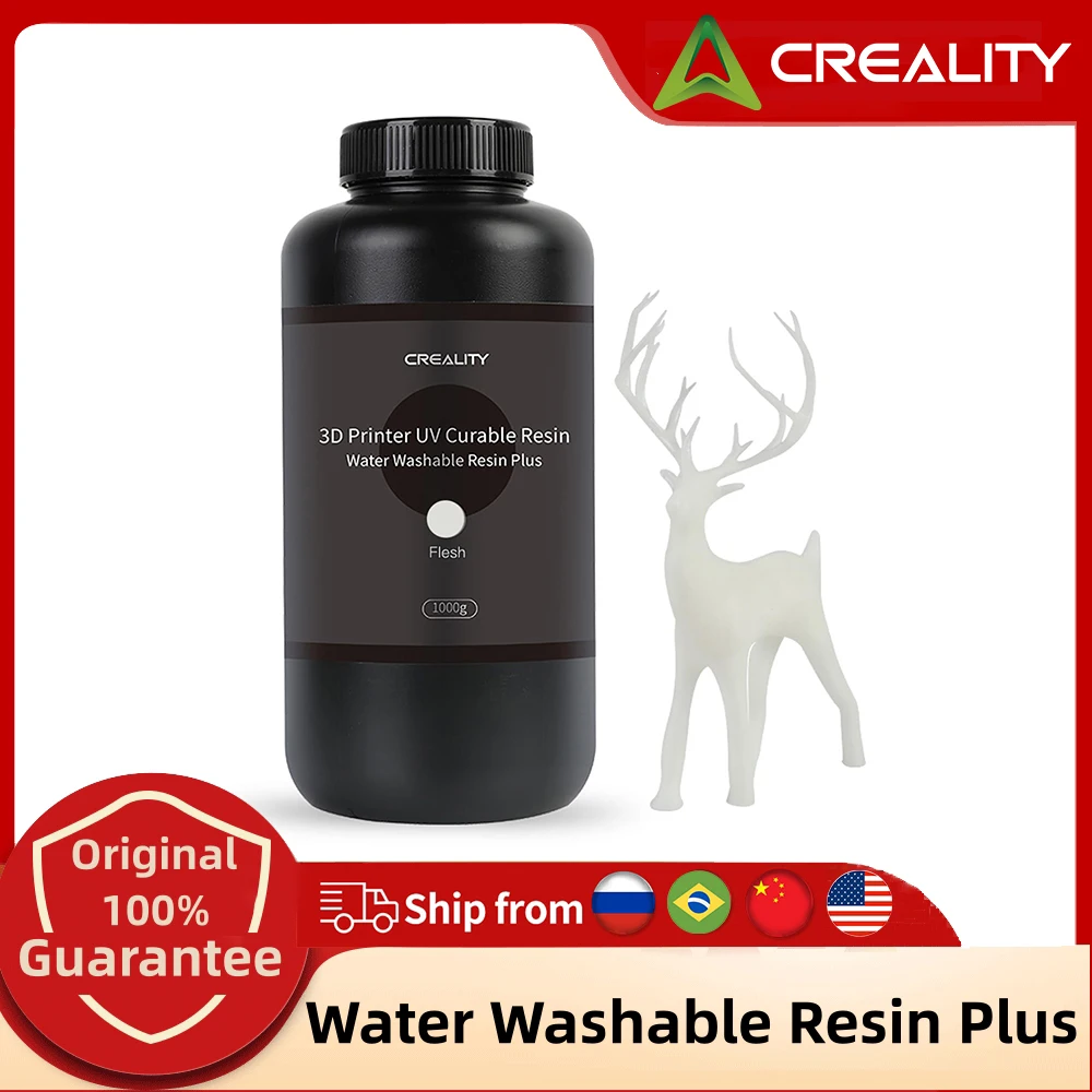 Creality-Water-Washable-3D-Printer-Resin-405nm-UV-Curing-Resin-High ...