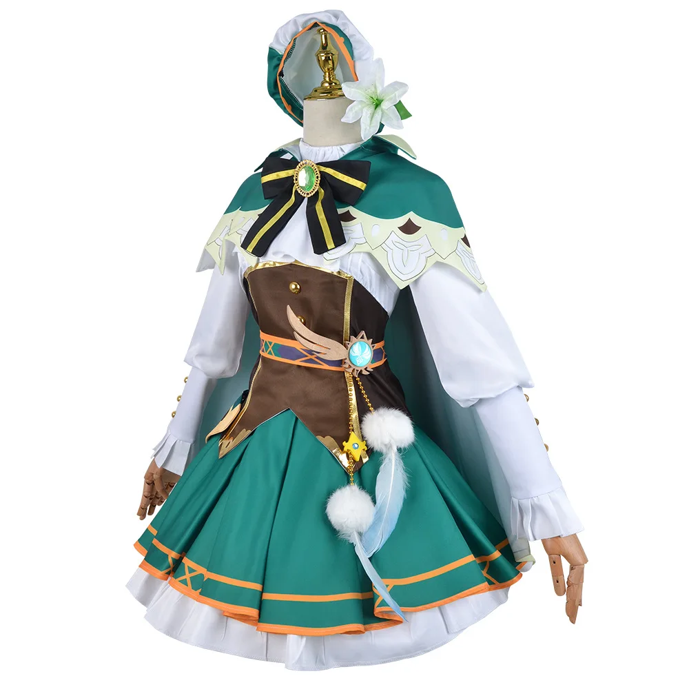 Genshin Impact Wendi cos dress Wendi Tongren dress cosplay anime ...