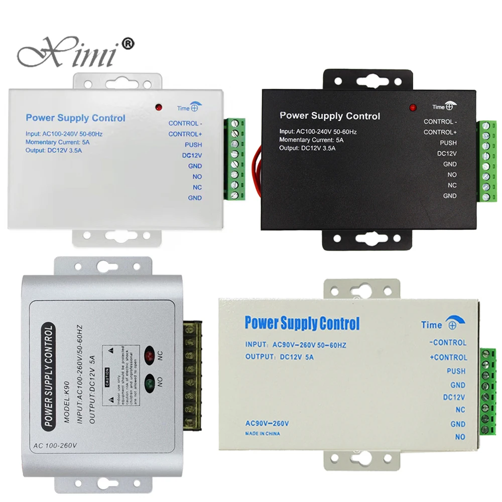 DC-12V-Door-Access-Control-system-Switch-Power-Supply-3A-5A-AC-90-260V ...