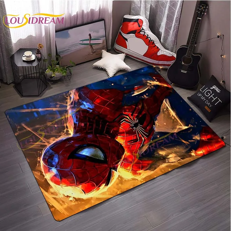 Tapete-antiderrapante-3D-Cartoon-Comics-tapetes-vermelhos-para-sala-de ...