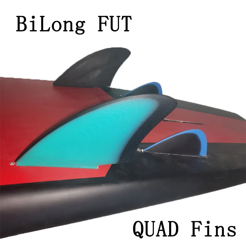 BiLong-Futures-F2-QUAD-FINS-Hard-Fiberglass-Surfboard-Tail-Fin-Fish ...