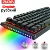Mechanical Keyboard Wired Gaming Keyboard Rgb Mix Backlit 87 104 Anti ...