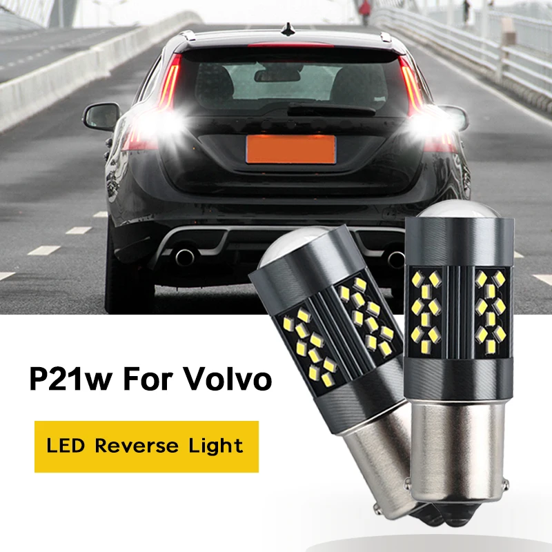 2-P21W-1156-BA15S-7056-LED-bulbs-for-Volvo-XC60-XC90-V70-S80-S40-S60 ...