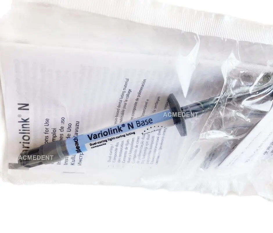 Dental-Variolink-N-Base-Dual-Light-Curing-Luting-Composite-Bleach-XL ...