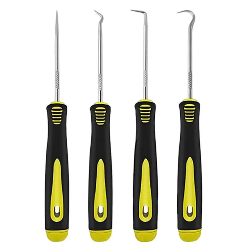 4Pcs O Ring Pick Tools Tire Repairing Supplies With Full 45 Degree 90 ...