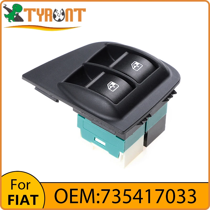 New-TYRNT-Car-Electric-Window-Lift-Control-Switch-Double-Button ...