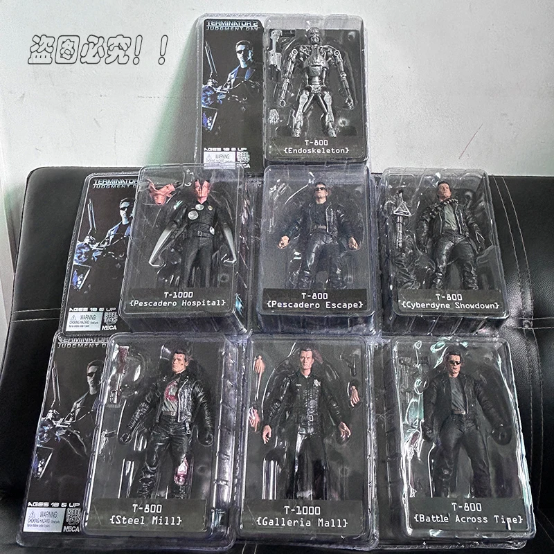 NECA-The-Terminator-T-800-T-1000-Endoskeleton-PVC-Action-Figure ...