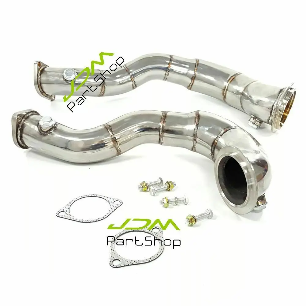 Stainless-Steel-3-Inlet-Exhaust-Tube-pipe-FOR-BMW-2007-2011-335XI-N54 ...
