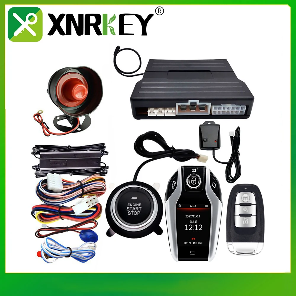 XRNKEYCH808-Smart-LCD-Key-Remote-Control-Engine-Start-Stop-Autostart ...