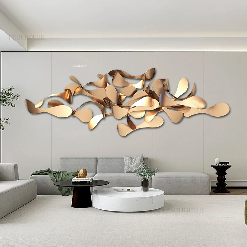 Light-Luxury-Metal-Wall-Decor-Nordic-Wrought-Iron-Hanging-Decorations ...