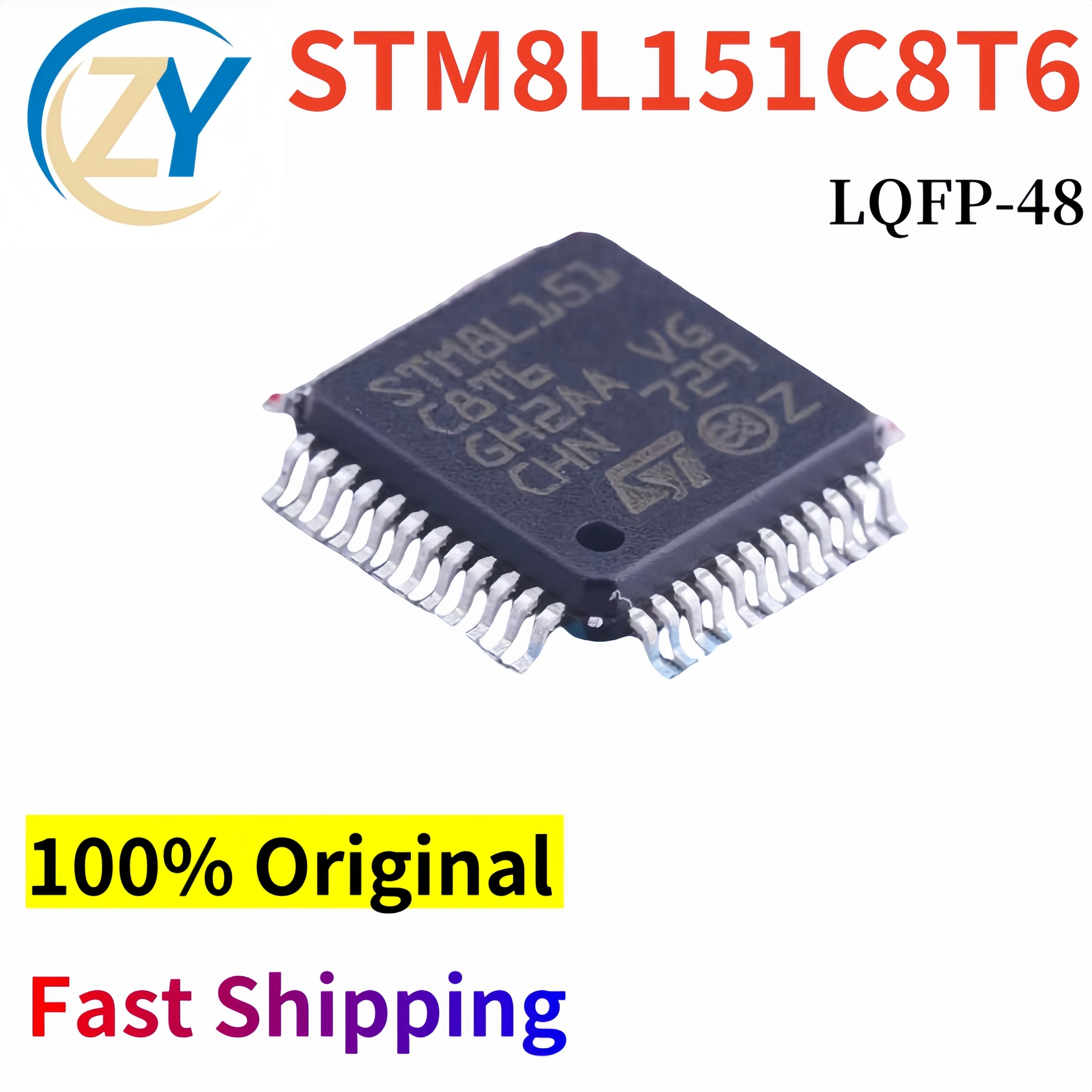 2pcs-STM8L151C8T6-LCD-STM8L151-LQFP-48-8-Bit-64kB-1-8V-3-6V-100-Original.jpg