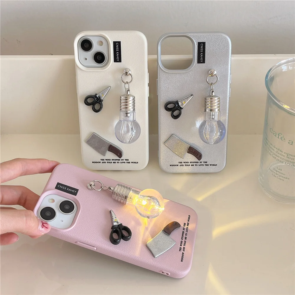 3D-Real-Lamp-Bulb-Case-for-Apple-iphone-15-14-13-12-cover-for-iphone ...