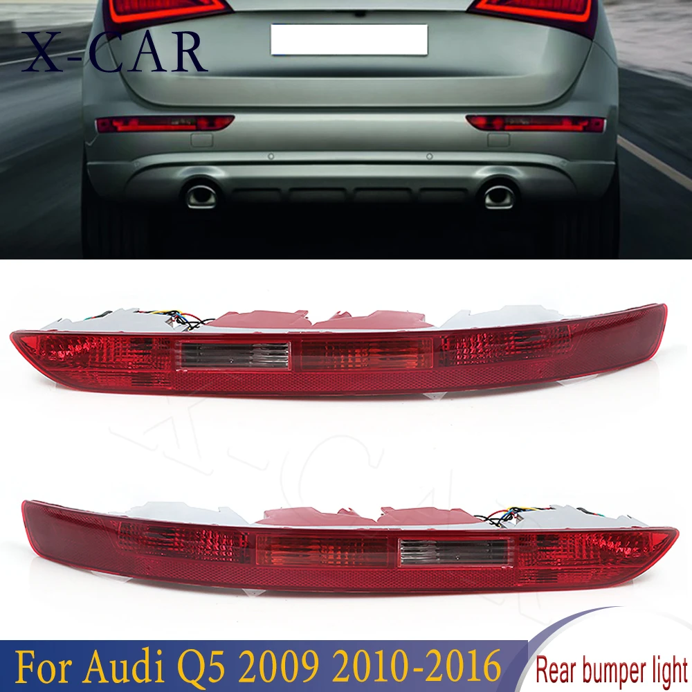 X-car Left Right Rear Bumper Light For Audi Q5 2009 2010 2012-2016 High ...