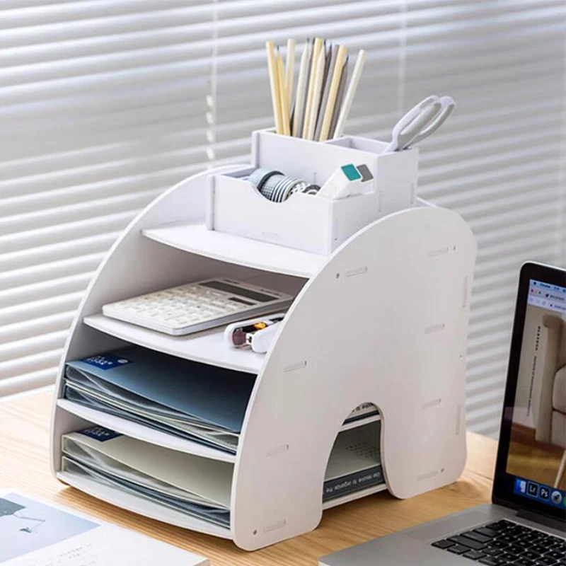 classic-A4-office-storage-racks-small-plastic-holder-box-creative-file ...