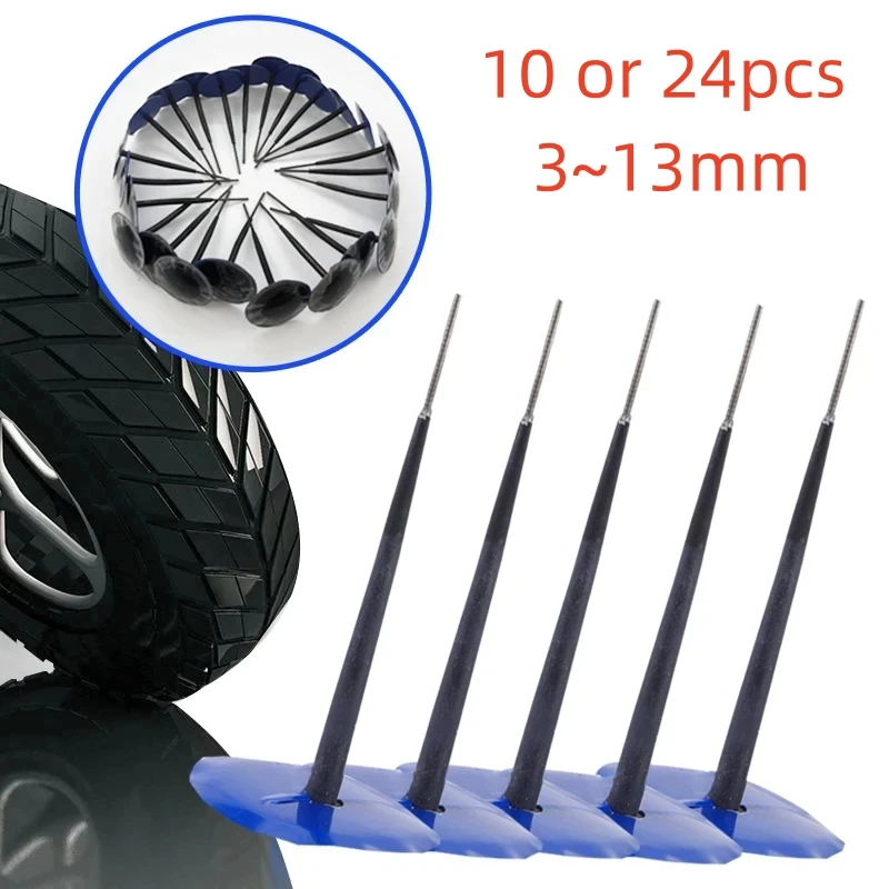 10-24pcs-3-6mm-Plug-Patch-Gum-Car-Motorcycle-Universal-Tubeless-Tire ...